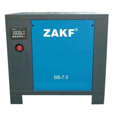 China 7.5HP Blue Blet 5.5KW Rotary Screw Air Compressor with Air Cooling for sale