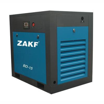 China Air Cooling Direct Air Compressor System , 15HP Blue 11KW Air Screw Compressor for sale