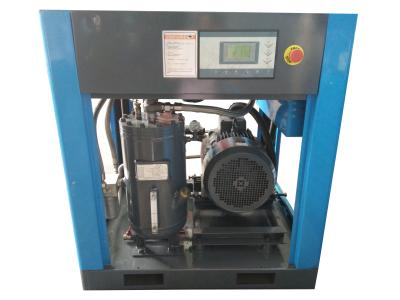 China 15HP 11KW Belt Rotary Screw Compressed Air Systems With Bowes Air End for sale