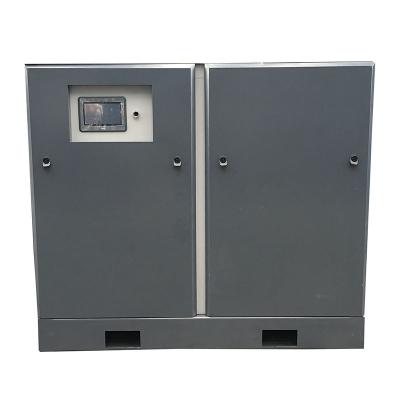 China 10 bar 300hp Rotary Screw Compressor With Stationary Configuration Lubricate Air Compressor for sale
