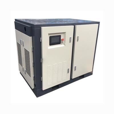 China Two Stage PM VFD Rotary Screw Type Air Compressor 6.3m3 / Min 8 Bar 40HP 30KW for sale