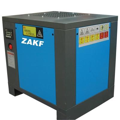 China 7.5KW 10HP ZAKF Screw Industrial Air Compressor Belt Air Cooling ISO9001 CE for sale