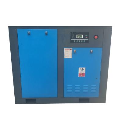 China Most Professional Blue 160KW Screw Type Air Compressor Direct 200HP Air Cooling for sale
