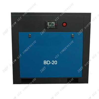 China 20 HP Screw Type Air Compressor , Rotary Type Compressor With Air Cooling for sale