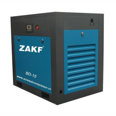 China 11KW Mini Industrial Screw Air Compressor Machine , Screw Style Air Compressor for sale