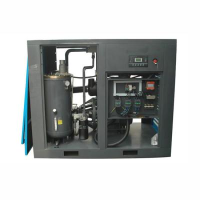 China 0.8MPa Discharge Pressure Compact Screw Type Air Compressor Industrial / Quiet Air Compressor for sale