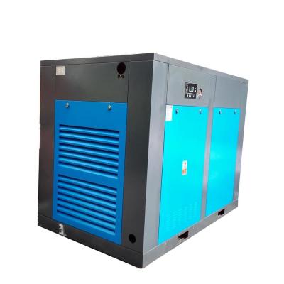 China 110KW 150HP Air Cooling Rotary Air Compressor with 0.8 MPa Discharge pressure for sale
