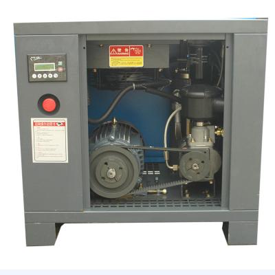 China Kompressor Lubricant Belt Drive Industrial Screw Air Compressor Middle Pressure Single Stage for sale