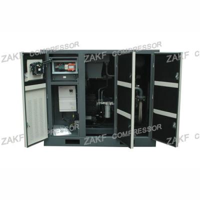 China 125hp 90kw Rotary Type Compressor Portable Unit With Air Compressor AC Power for sale