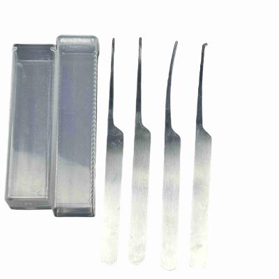 China 4-Piece Set Straight Shank Lock Pick Hook Model 2521 for Car Unlocking Kit and Locksmith Tool for sale