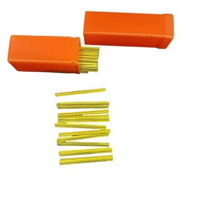 China Single Raw Sliver Golden Color Tinfoil Tin Foil Tool 100 PCS/Lot Set Locksmith Lock Pick Model 2522+2536 for sale