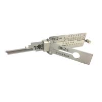 China Lishi Tool 2-in-1 BE2-6 Model Corrosion-Resistant Decoder & Pick Locksmith Tool for Home Door for sale