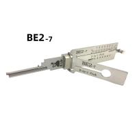 China Lishi Tool 2-in-1 BE2-7 Model Corrosion-Resistant Decoder & Pick Locksmith Tool for Home Door for sale