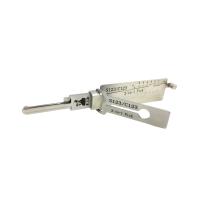 China Lishi Tool 2-in-1 Design Lockpick Set with Corrosion Resistant and Precision Manufacturing for Locksmith Decoder for sale