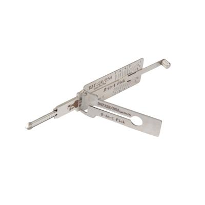China Lishi 2-in-1 Tool with Laser-Etched Scales Lightweight Construction and Compact Form Factor for Auto Lock Pick Set for sale