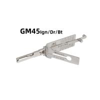 China Lishi GM45 2 in 1 Decoder and Pick 2-in-1 Locksmith Tool for Holden Vehicles Vehicle Keys Product Category for sale