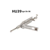 China LISHI HU39 2-in-1 Auto Lock Pick Set with Metal Construction for Car Lock Opening Decoder for sale
