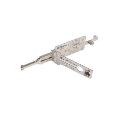 China Lishi Auto Lock Pick Set with 2-in-1 Functionality and Metal Construction for HU71/HU109 Model Car Lock Opening Decoder for sale