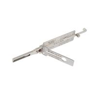 China HU100 V.3 Model Lishi Lock Pick Tool with 2-in-1 Functionality and Metal Construction for sale