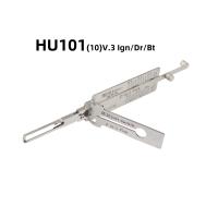 China Lishi 2-in-1 Tool HU101(10) V.3 Model Auto Lock Pick Set with 2-in-1 Functionality and Metal Construction for sale
