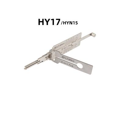 China Lishi 2-in-1 Tool HY17/HYN15 Model Auto Lock Pick Set with Metal Construction and 2-in-1 Functionality for sale
