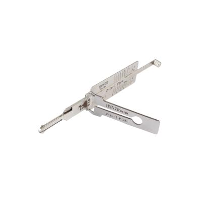 China Lishi Tools HYN7R 2 in 1 Locksmith Tools Lock Pick for Door Lock Opener Professional Hand Tools Auto Pick and Decoder for sale