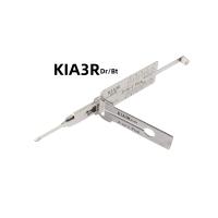China Lishi KIA3R 2 in 1 Auto Car Door Lock Picks Decoder Unlock Tool for sale