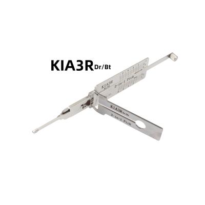 China Lishi KIA3R 2 in 1 Auto Car Door Lock Picks Decoder Unlock Tool for sale