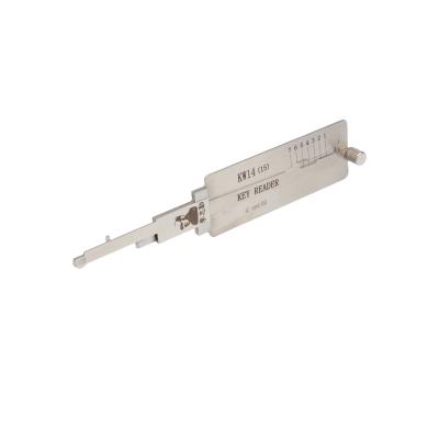 China LISHI KW14 (15) Model 2-in-1 Motorcycle Tool with Metal Construction for Direct Reading Kawasaki Motorcycle Keys for sale