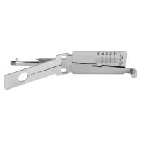 China Lishi Mini Yale 5 Residential Lock Cylinder Opening Lock Pick Set for sale