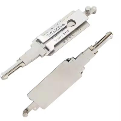 China Original Lishi Tool TOY43 2-in-1 Decoder and Pick for Locksmith Tool Device for sale