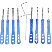 China 8-Piece Safe Lock Pick Set with Quick Opener for Precise Key Cutting - Professional Locksmith Tools for sale