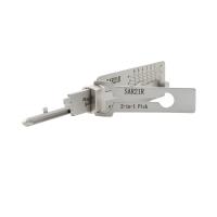 China Lishi Tool 2-in-1 Design SAR21R Model Metal Material Locksmith Decoder and Lock Pick for Civil Door for sale