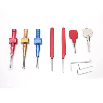 China High-Carbon Steel Cross Lock Pick Tool with Corrosion-Resistant Finish and Precision Heat Treatment for Locksmithing for sale