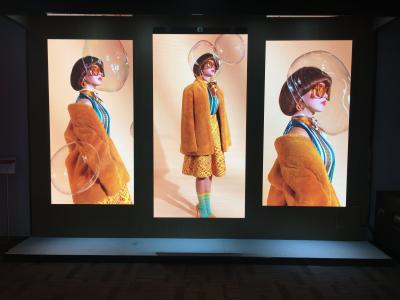China P2.6 Indoor LED Screen 1000x500mm Front Maintenance Advertising Wall Display 3840Hz for sale
