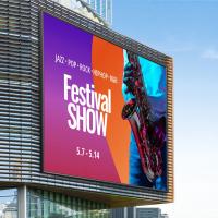 China Outdoor LED Screen SMD1921 P4.8mm Full Color Fixed LED Display Panel 6500cd for sale
