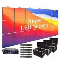 China P3.91 Outdoor LED Video Wall Panel IP65 Waterproof 250x250mm Full Color Display for sale