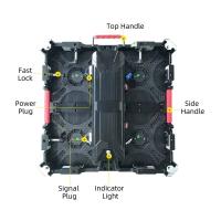 China P3.91 Indoor LED Video Wall Panel 500x1000mm Aluminum Cabinet for Church Backdrop for sale