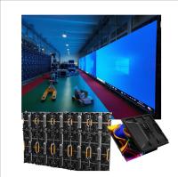 China Indoor P4 LED Display Screen 800cd/m² Brightness 140° View Angle for Advertising Wall Rental for sale