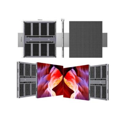 China P8 Outdoor LED Display Screen for Advertising 1000x1000mm Cabinet 6000-10000 Nits for sale