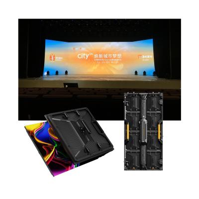 China Outdoor LED Rental Screen P2.9 500x500mm Seamless Splicing Stage Background Video Wall for sale