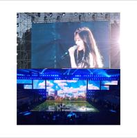 China P3.91 Full Color Cube LED Screen 500x500mm Rental Display for Concert Stage Background Video Wall for sale