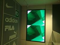China P3.9 500x1000mm Indoor LED Display Screen 65536 Dots High Density Welcome Sign for Shops for sale