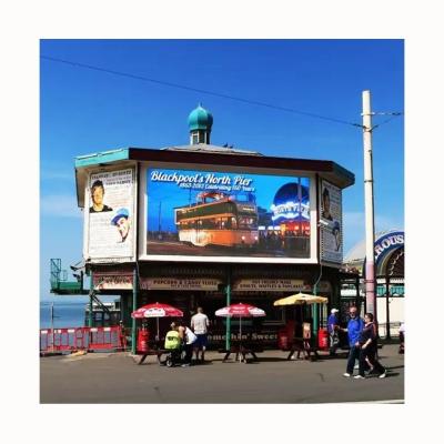 China P6 SMD Outdoor Advertising LED Billboard 250mm x 250mm Panel Fixed Installation for sale