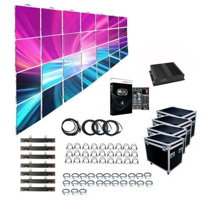 China Rental LED Display Screen P3.91 P4.81 Indoor Outdoor Customizable Video Wall for Church Stage Backdrop for sale