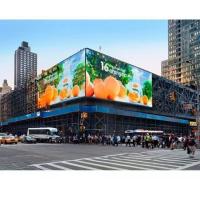 China Full Color Outdoor LED Digital Sign Board P4.8 500x1000mm for Advertising Video Wall for sale