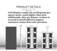 China Outdoor Full Color LED Display Screen P4.8 Aluminum Cabinet Panel for Advertising for sale