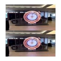China OEM Flexible Transparent LED Display Film P2.9 P3.9 P5.2 P7.8 P10 140° View Angle for sale