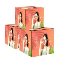 China Outdoor Waterproof LED Magic Cube Display 400mm 800cd Advertising Screen Store Signboard for sale