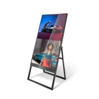 China P2 P2.5 WiFi 4G Digital LED Advertising Stand Indoor Outdoor 1300cd Brightness for sale
